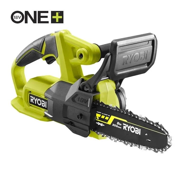 Пила цепная Аккумуляторная Ryobi RY18CS20A-0 ONE+, 18 В, 200 мм, без акк и з/у, арт. 5133005414
