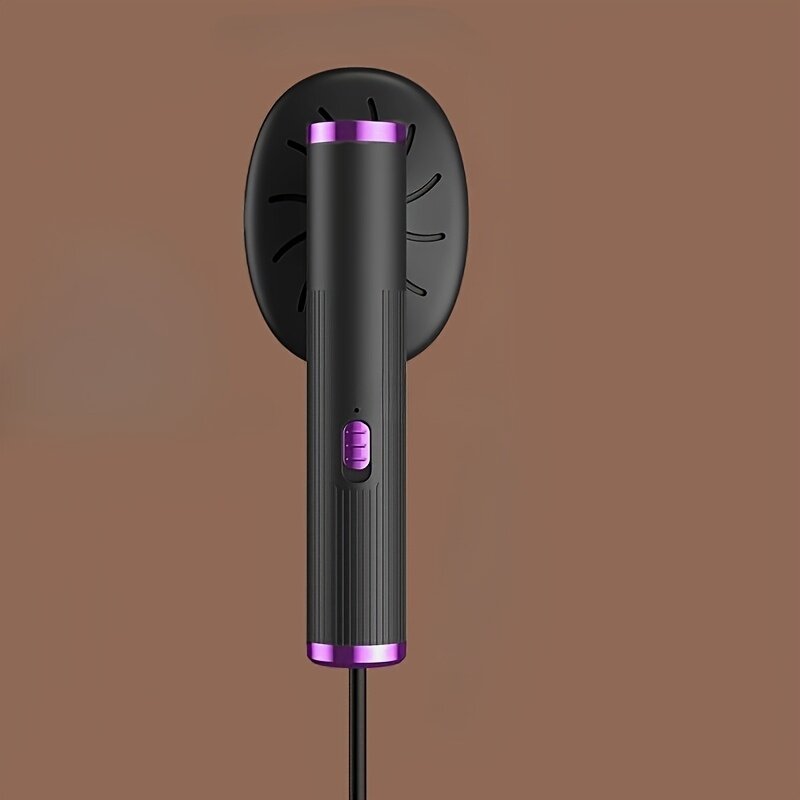 Портативный мини-паровой утюг с USB-питанием, быстрый нагрев, легкий пластиковый корпус, черный