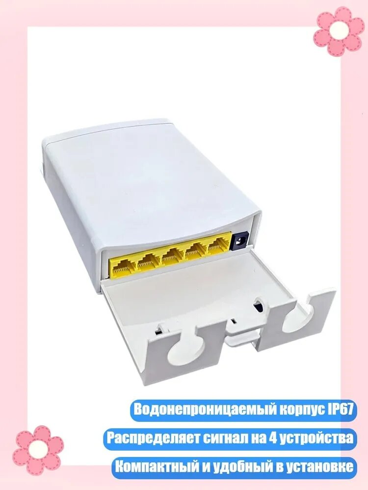 Кабель для интернет-соединения, разноцветный