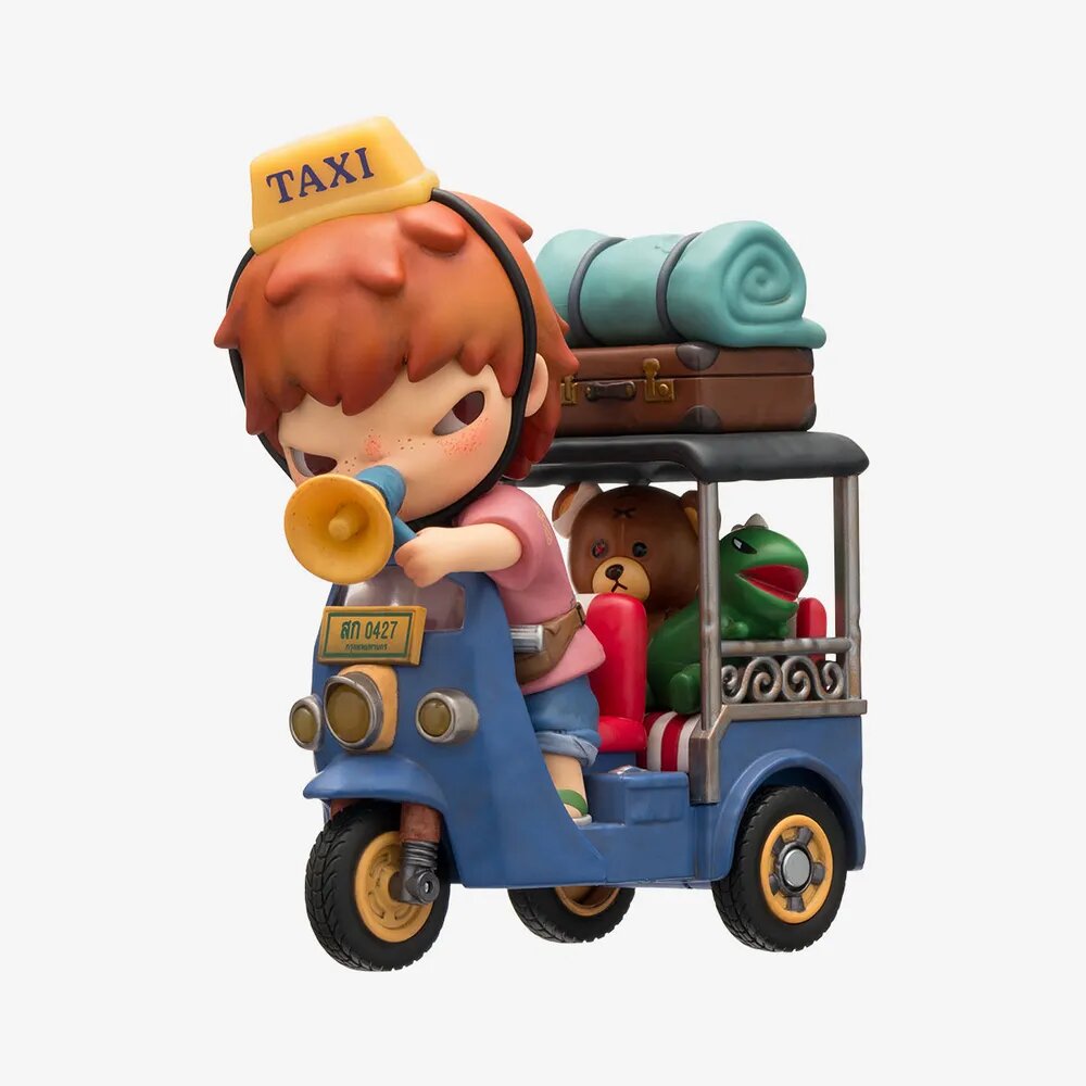 POP MART - Hirono Tuk-Tuk Figure, Подарки, украшения комнат, 1 шт