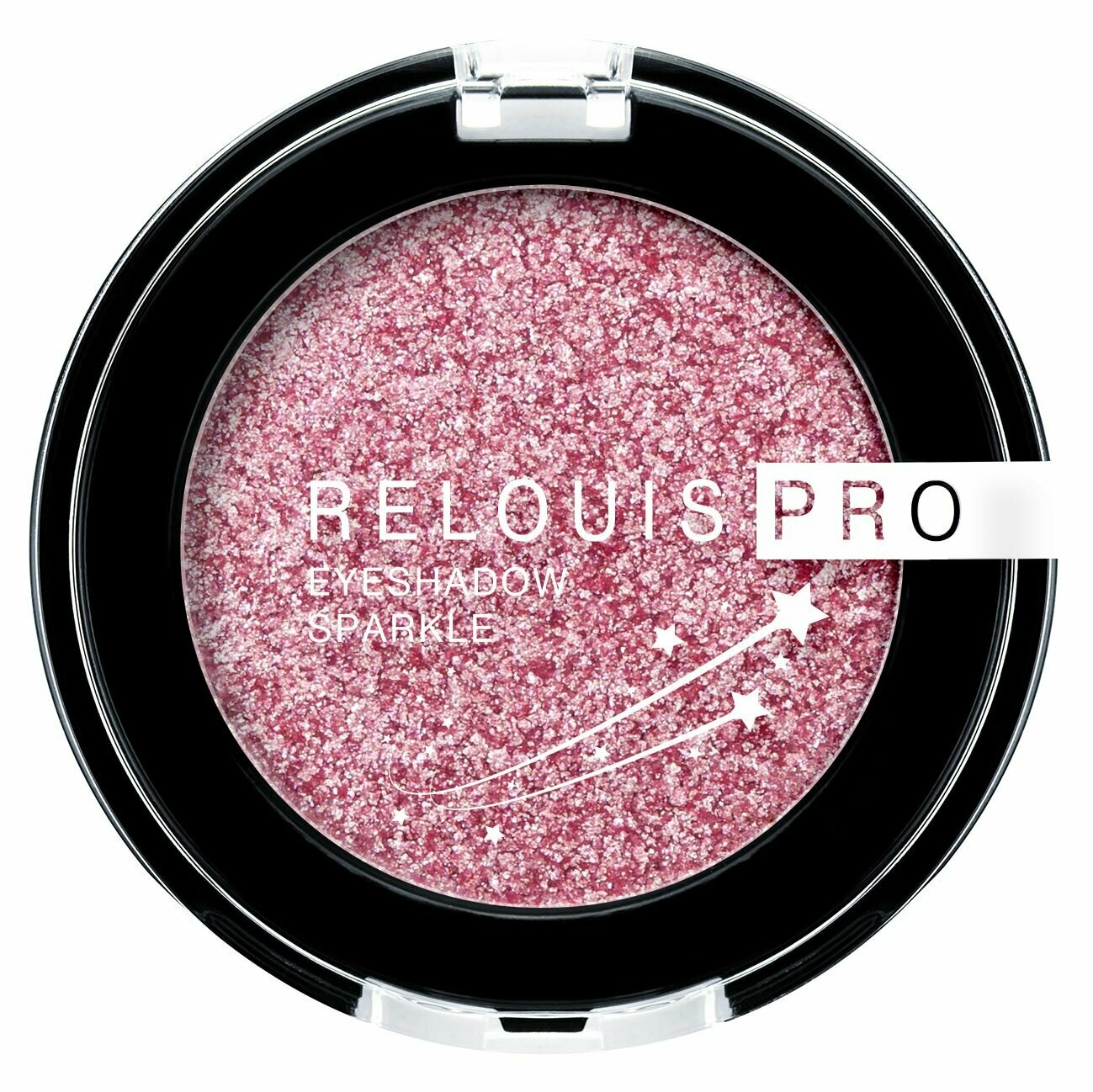 Тени для век Eyeshadow Sparkle тон 03 Candy pink Relouis PRO