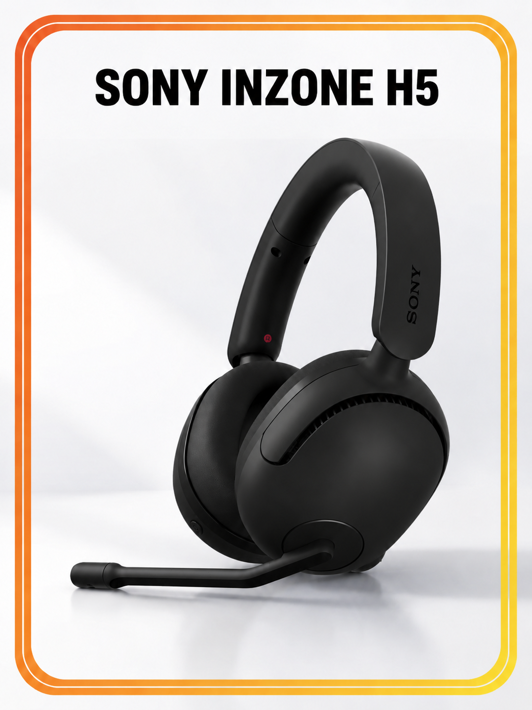 Sony Наушники с микрофоном Sony Inzone H5, USB Type-C, черный