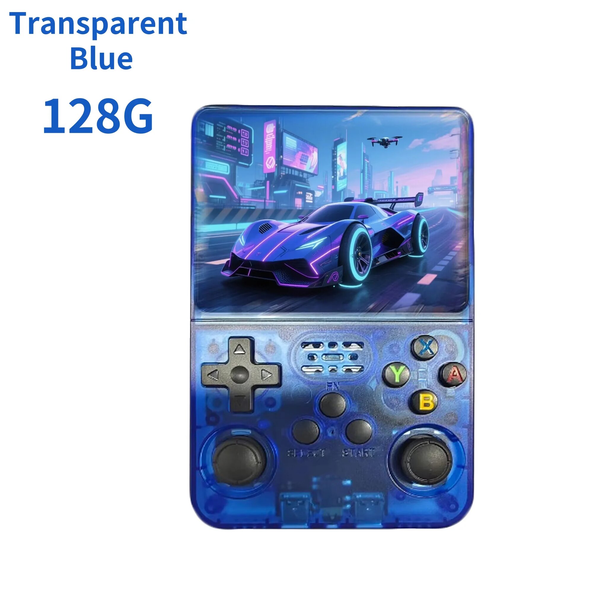 Портативная игровая консоль ARKOS R36S, Blue 128G
