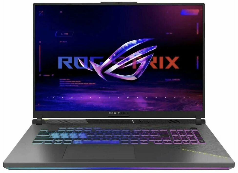 Ноутбук ASUS 18" Asus ROG Strix G18 (IPS/FHD+/144) R9 8940HX/RTX 5060/16GB/1TB/Dos