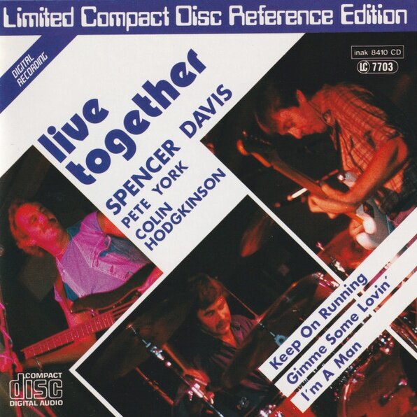 Компакт-диск Warner Spencer Davis – Live Together