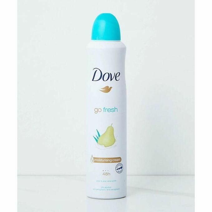 Дезодорант Dove Go Fresh Pear & Aloe Vera Scent, 48 часов, 250 мл