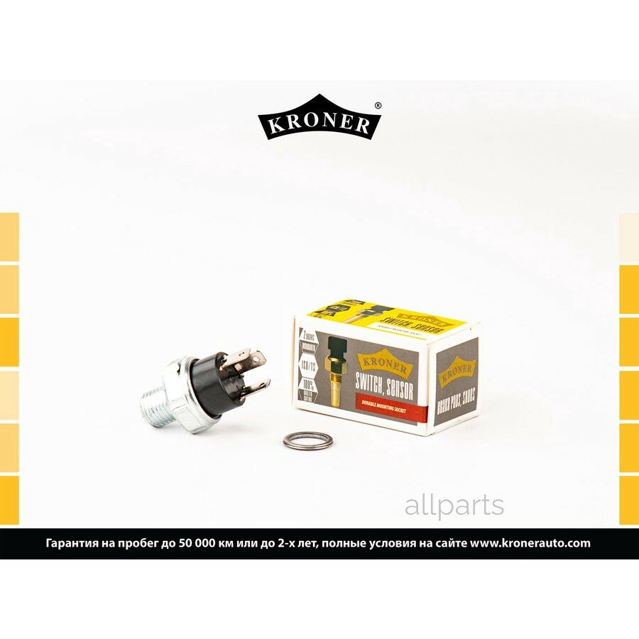KRONER K204012 датчик давления масла DAEWOO NEXIA (95-), ESPERO (95-) (K204012) KRONER