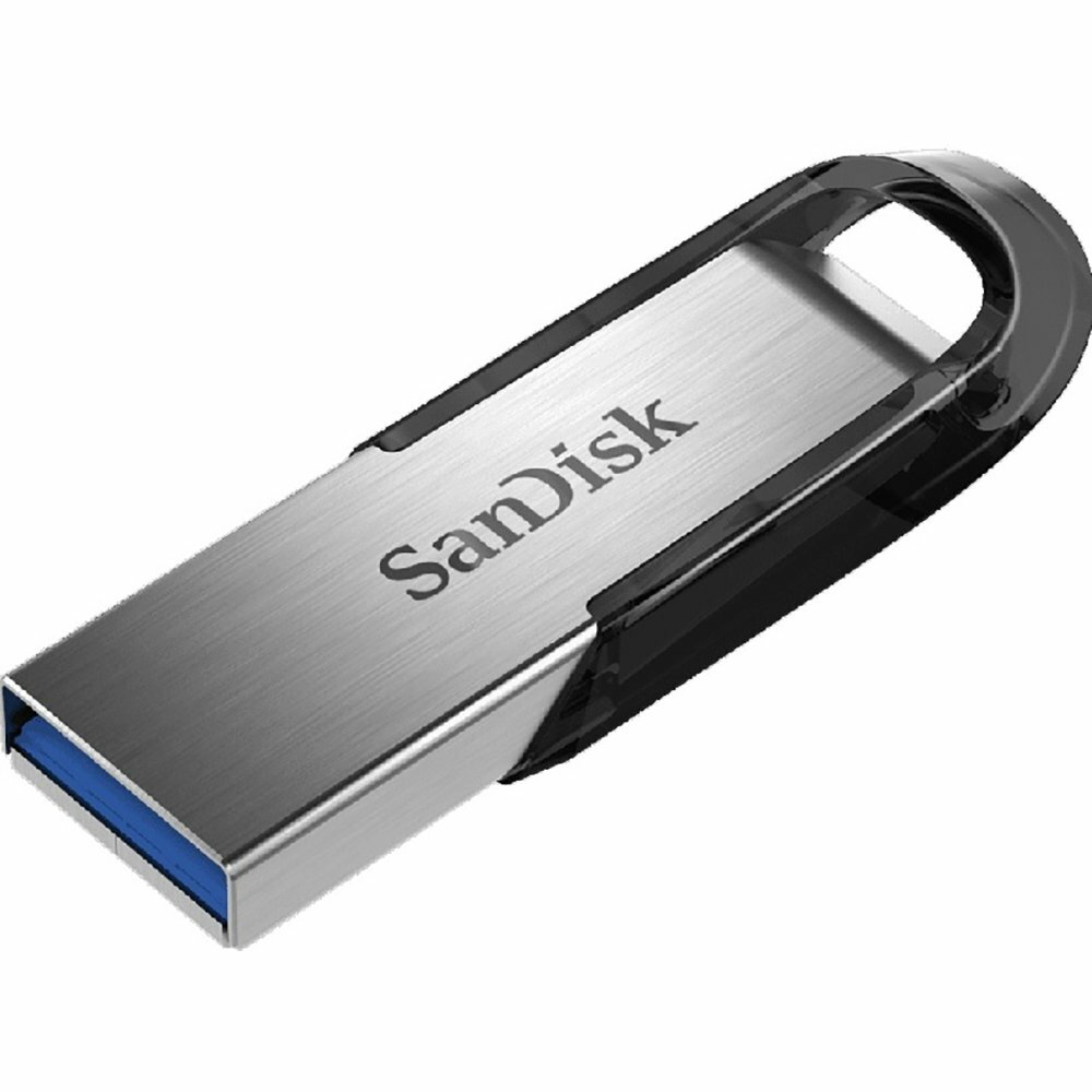 USB Flash drive SanDisk Ultra Flair 64 ГБ (SDCZ73-064G-G46) серебристо-чёрный