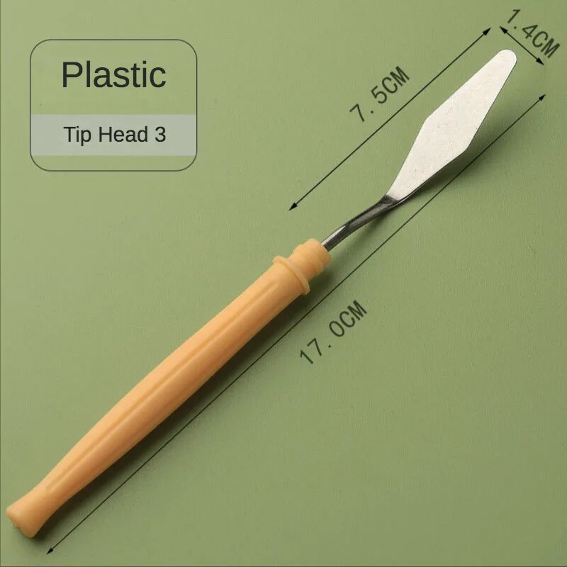 Скребок для живописи, пластик, Tip Head 3