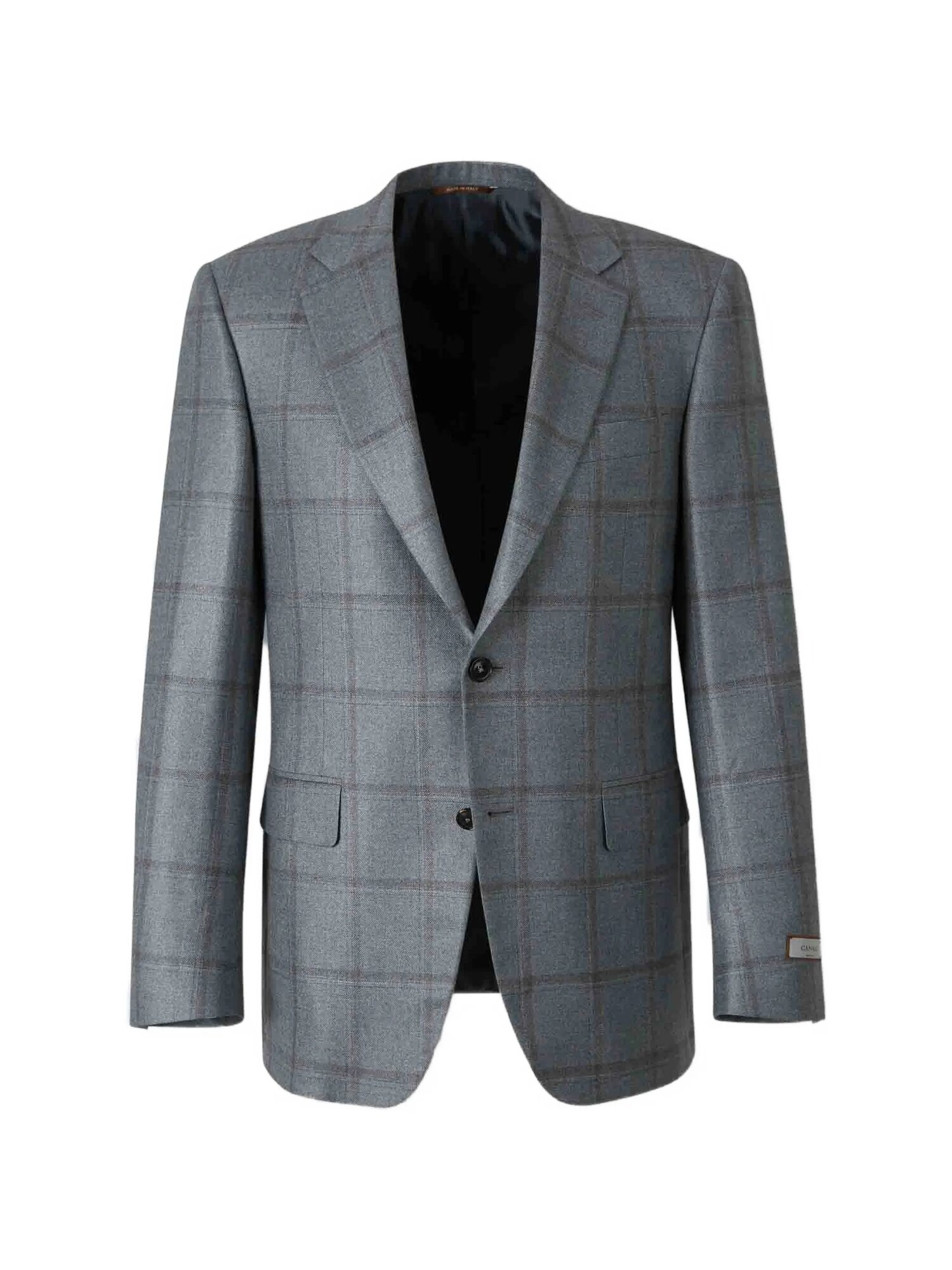 Пиджак Check-pattern single-breasted blazer