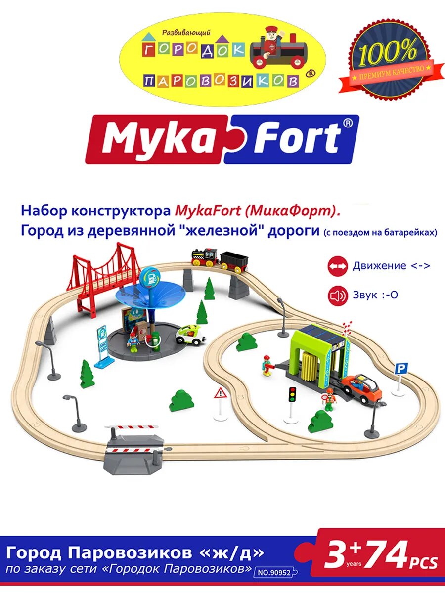 Город МикаФорт на батарейках