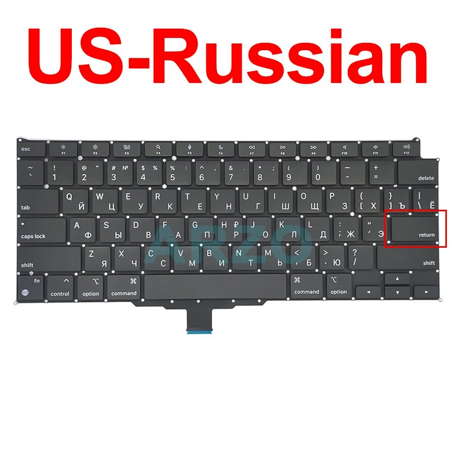Клавиатура FAXDEVERY для Macbook Air 13" A2337 2020