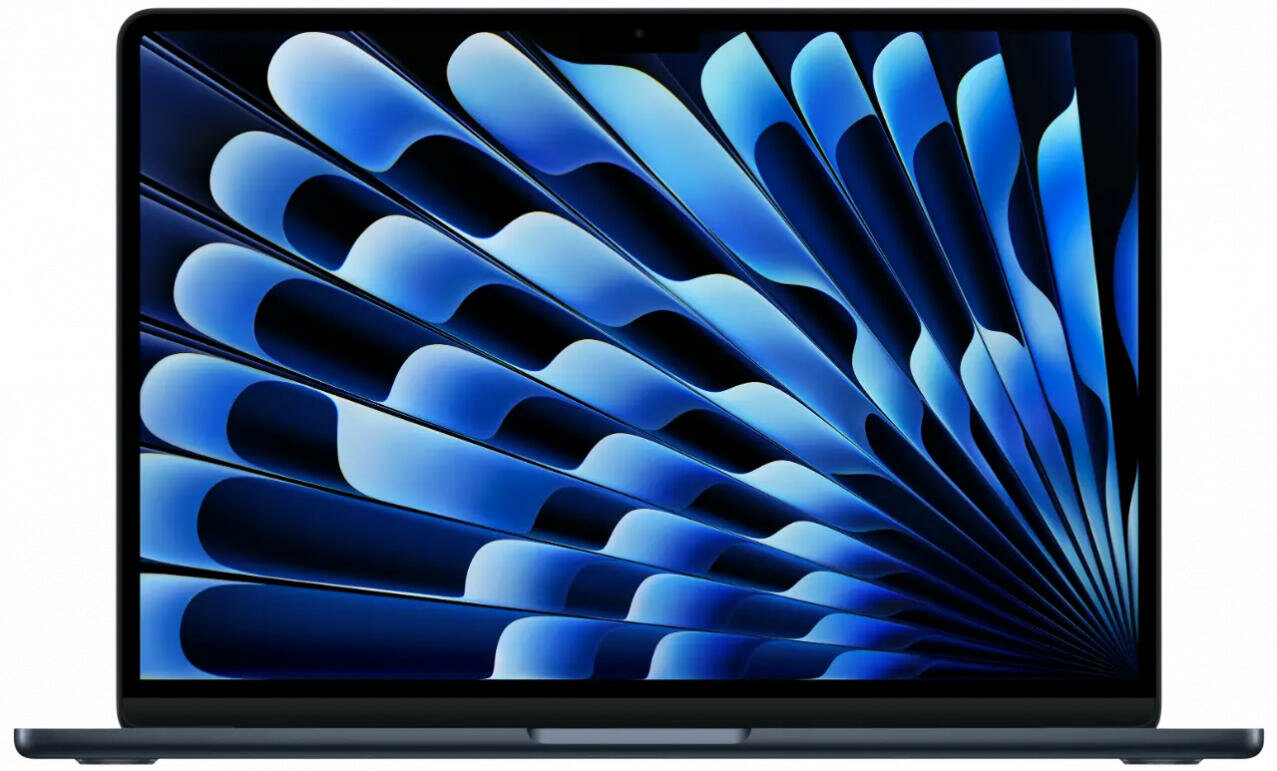 Ноутбук Apple MacBook Air 13 (M5, 10C CPU/8C GPU, 16Gb, 512Gb SSD), mdhe4, Midnight