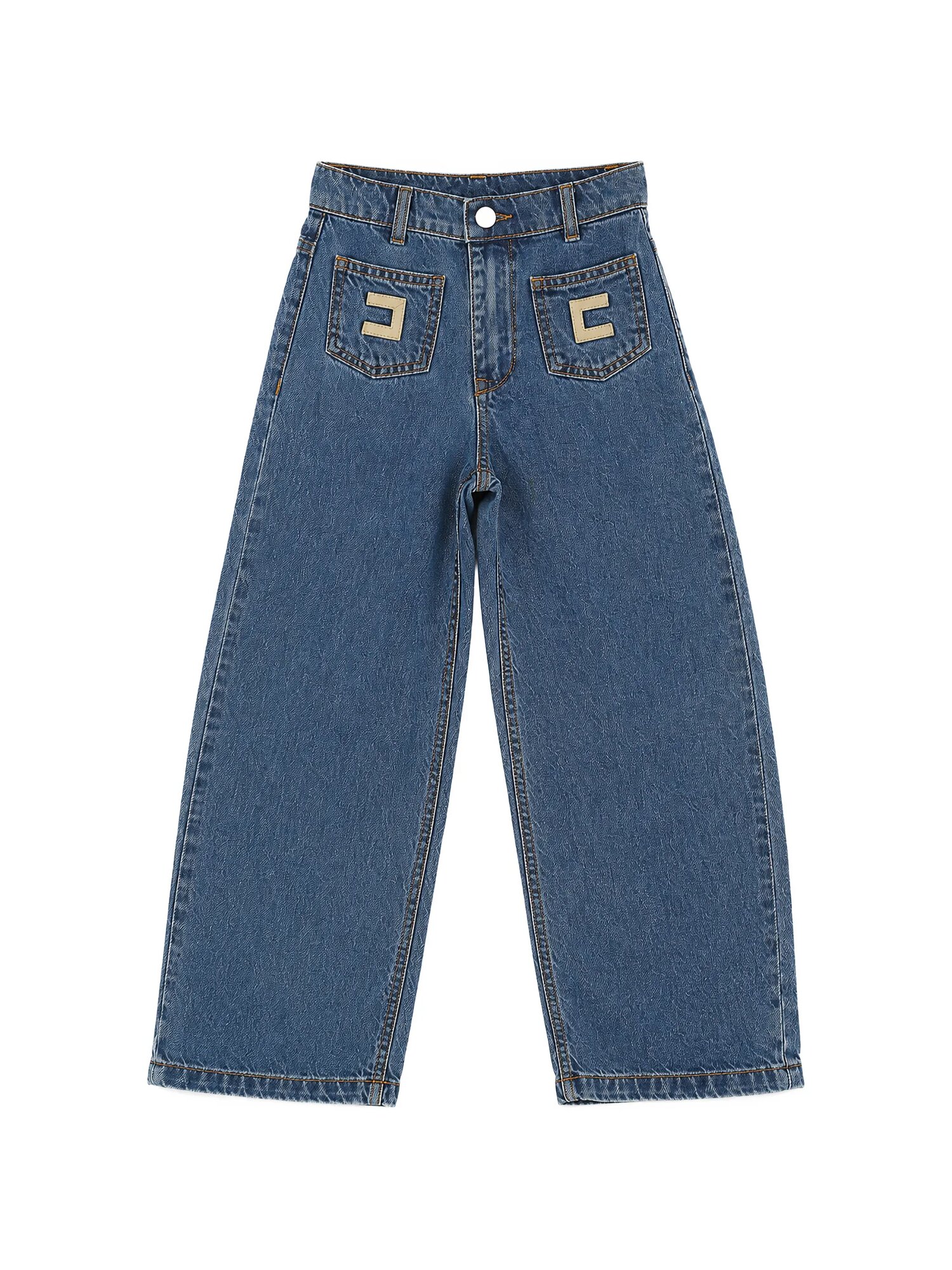 Джинсы Logo-patch jeans