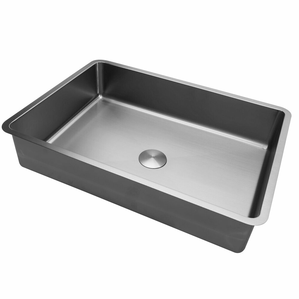 Раковина встраиваемая снизу ABBER Wasser Kreis AF2402SP сатин