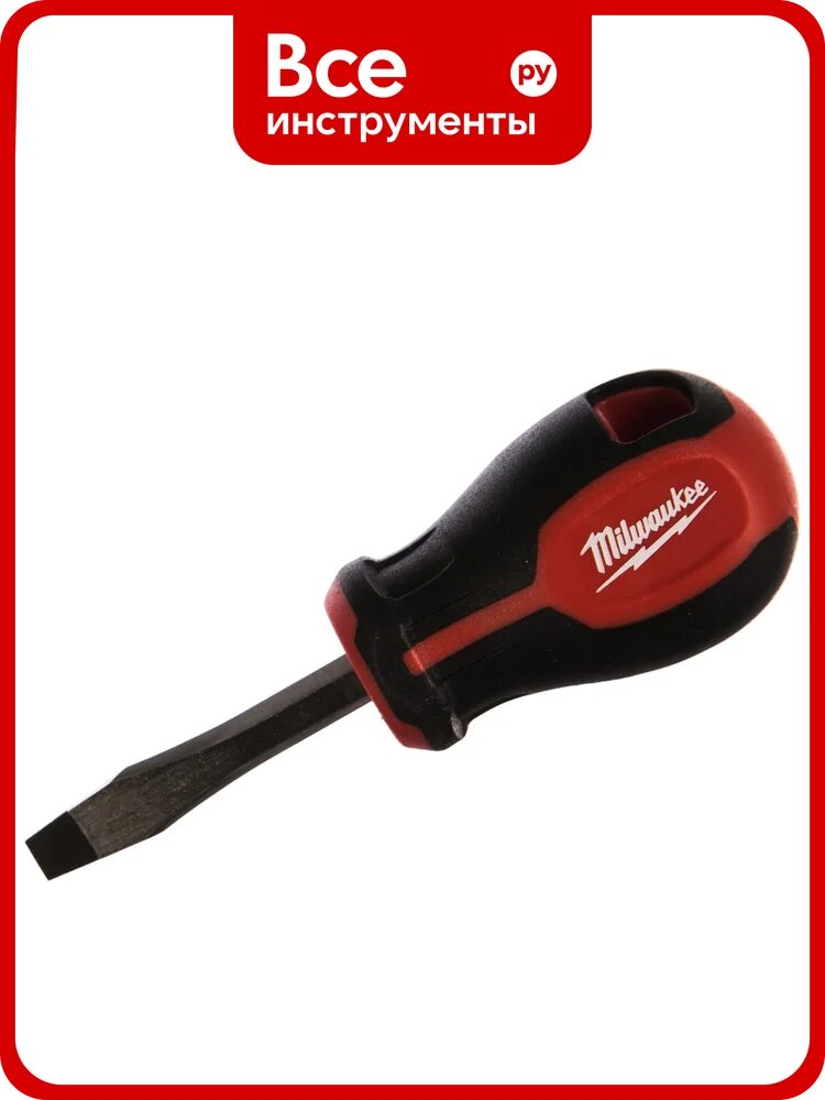 Магнитная отвертка с трехгранной рукояткой Milwaukee SL 1,2x6,5x45 4932471780