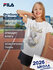 Футболка спортивная Fila, размер 122-128, белый