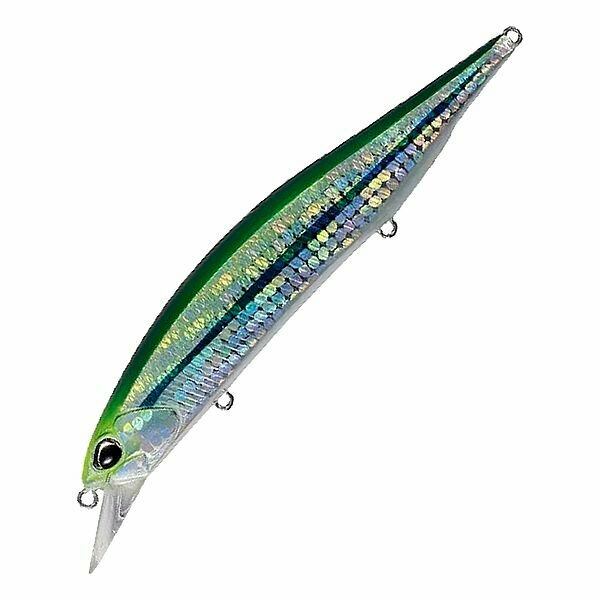 Воблер DUO Realis Jerkbait 120 #AQAZ033 Chart Head Sayori, нейтральная плавучесть, 17,9 г.