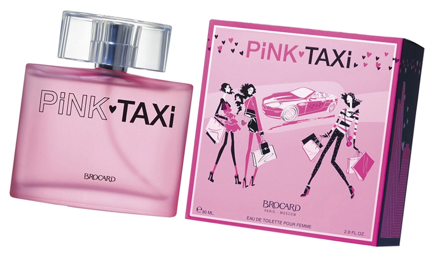 Brocard Pink Taxi туалетная вода для женщин 90 мл / Брокард Пинк Такси