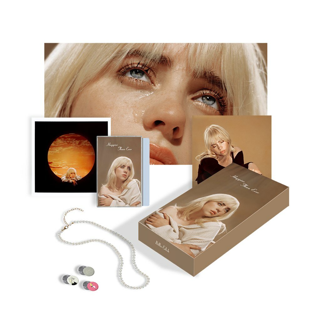 Кассета Billie Eilish "Happier Than Ever" (LTD/BOX/кассета) NEW