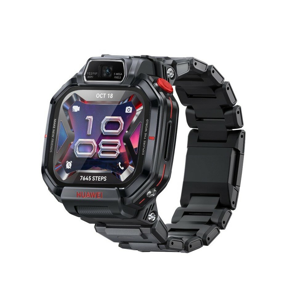 Смарт-часы Huawei WATCH KIDS X1 Pro, AMOLED, черный (55020JAS)