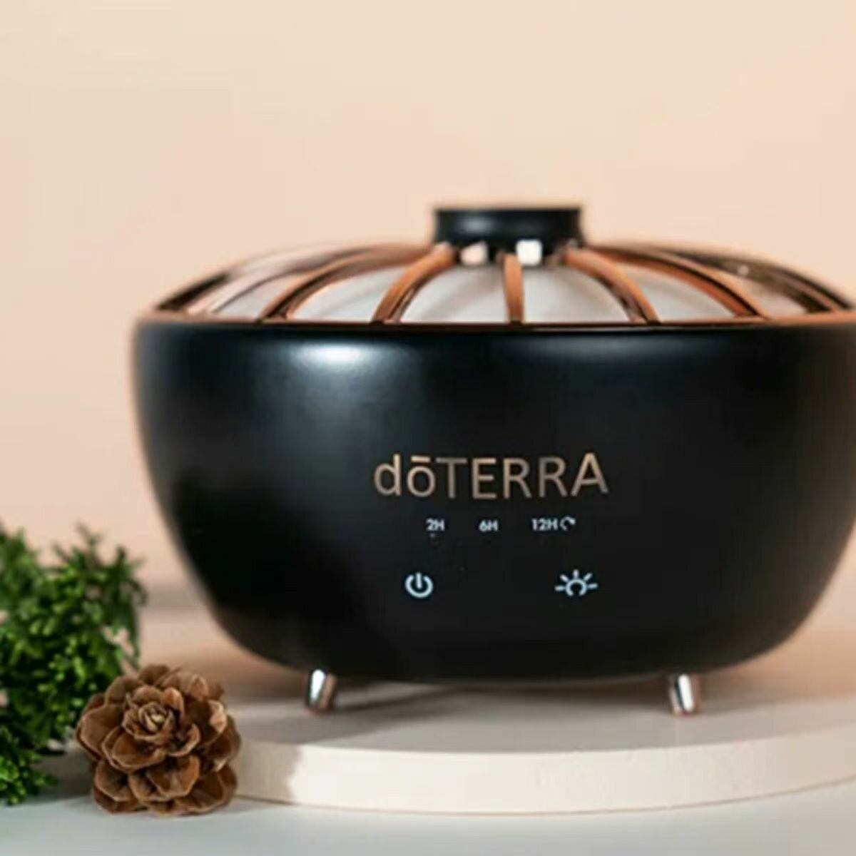DoTERRA Аромадиффузор ультразвуковой Bubble，увлажнитель черный