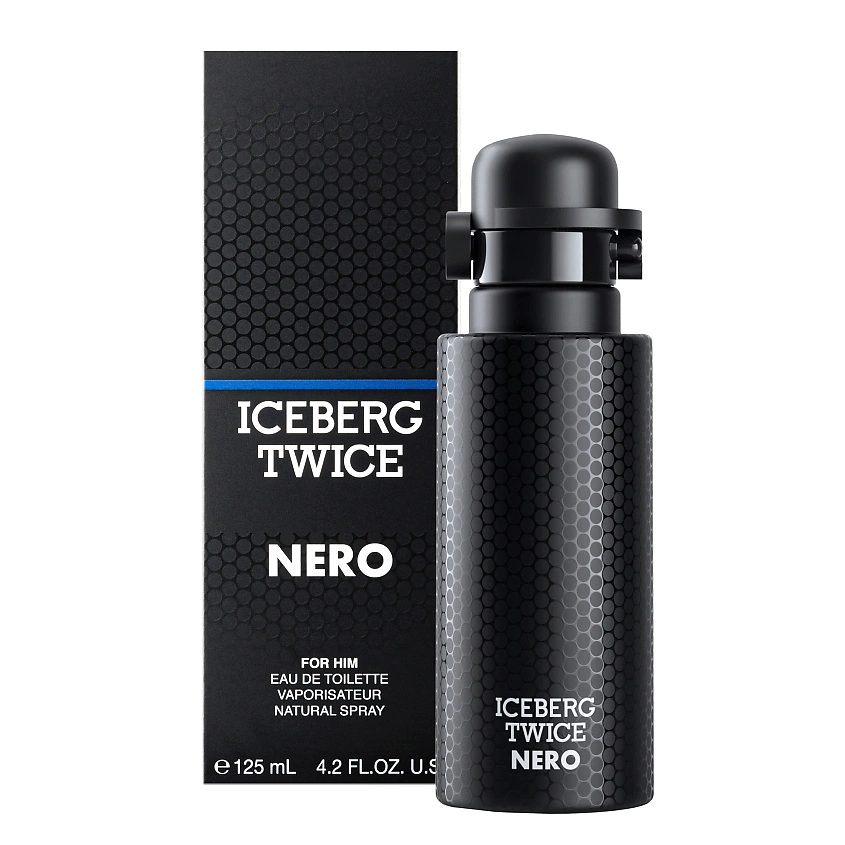 Аромат для мужчин Iceberg Twice Nero 75 мл / Айсберг Твайс Неро туалетная вода