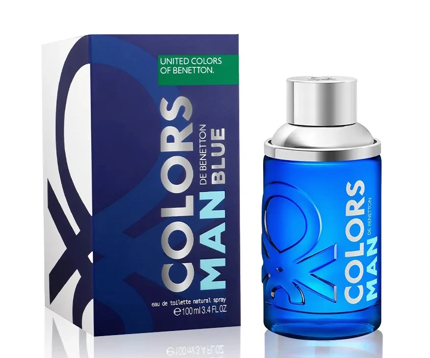 Мужской аромат Benetton Colors Man Blue 100 мл / Бенеттон Колорс Мен Блу