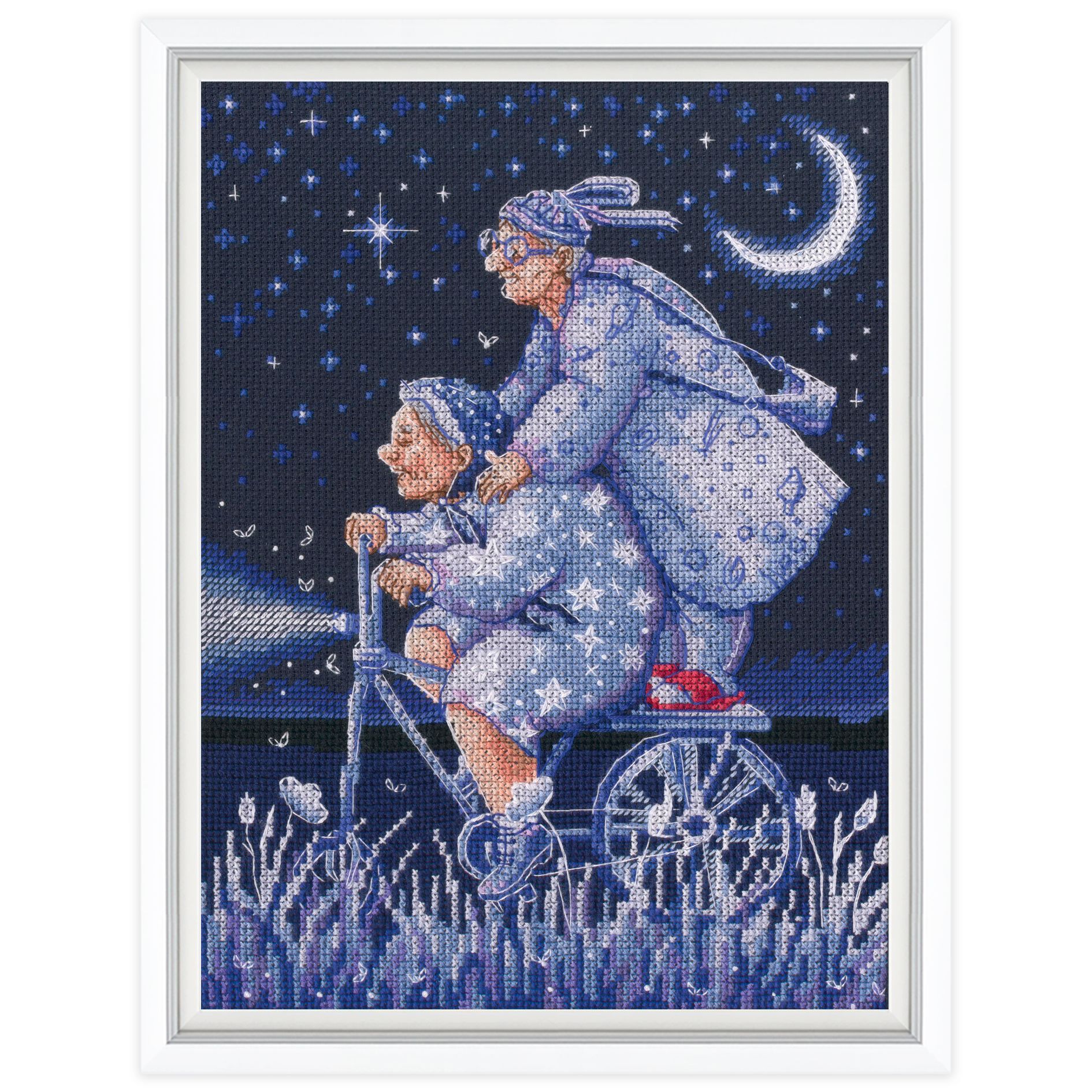 Набор для вышивания РТО "Когда наступает ночь." (18,5 x 25,5 см.) / РТО M1044
