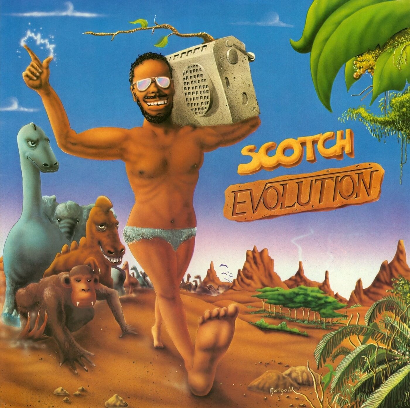 SCOTCH: "Evolution", диско (1985, CD - диск)