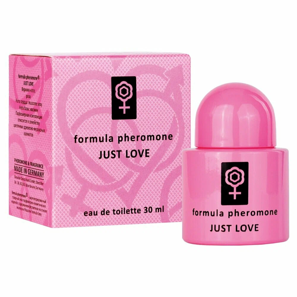 Туалетная вода Today Parfum Formula Pheromone JUST LOVE 30ml (аромат Mont Roses Musk) для женщин