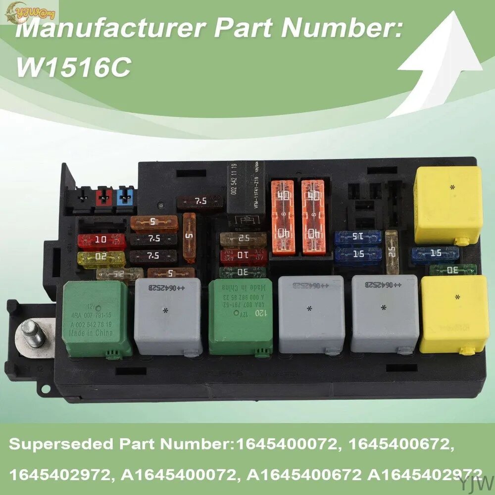 Передний блок реле и предохранителей для Mercedes-Benz W164 X164 W251 R350 W251 R500-YJW