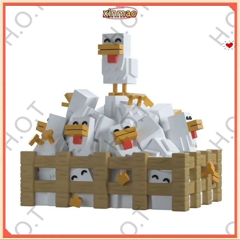 Youtooz: Chickens небольшие скульптуры, игровые коллекционные фигурки IP.