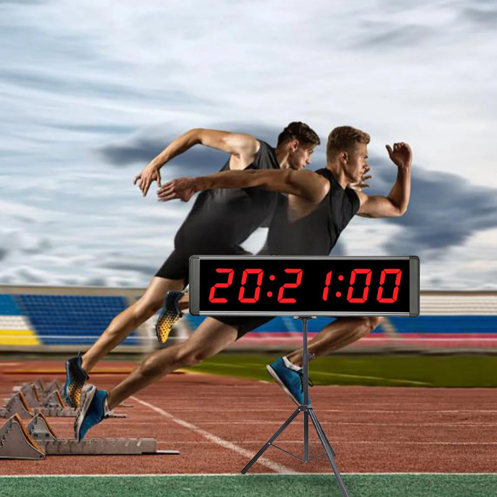 Aramox 6 Digit LED Race Timer — фото 1