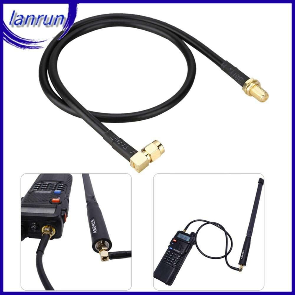 Антенный кабель SMA Female to SMA Male, гибкий и прочный, для раций Baofeng UV-5R UV-82 UV-9R Plus