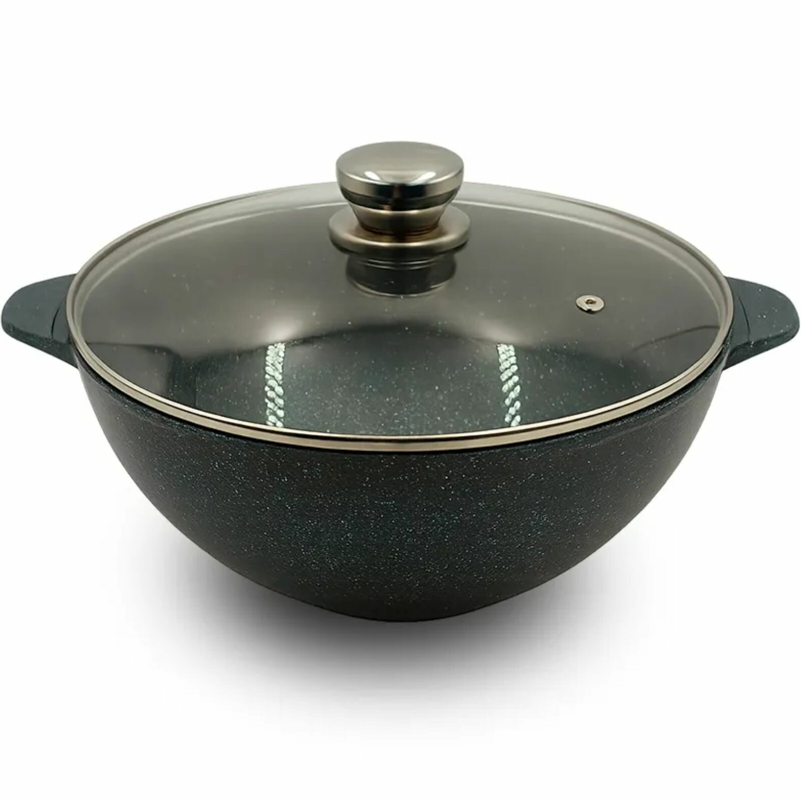 Казан Для Плова Мегалит-14 4л d260 h119 АП Литой Алюминий Ст/Кр П/Уп Гардарика 2004-14-10