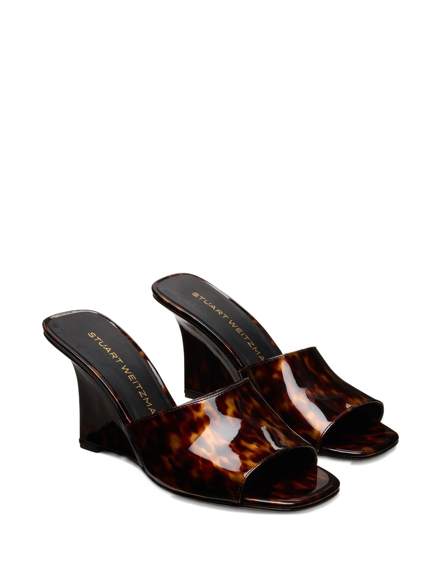 Мюли Stuart Weitzman Vinnie Wedge, размер 38.5, brown — фото 1