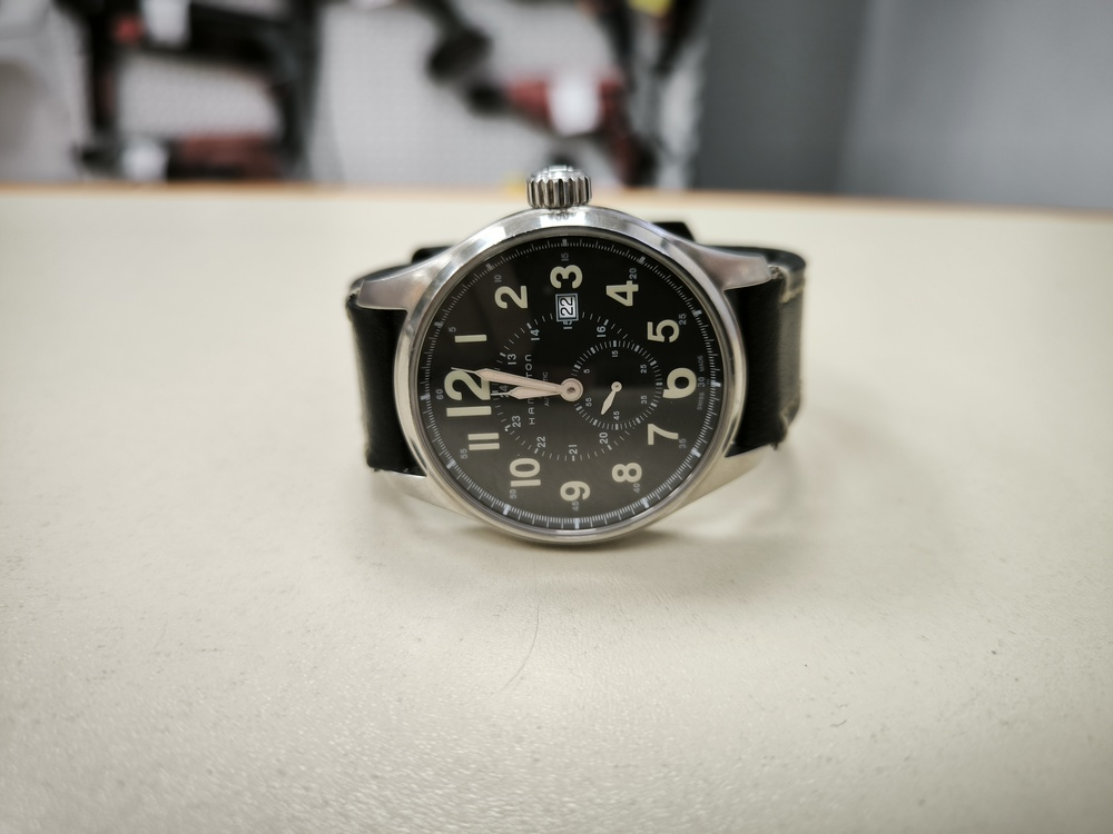 Наручные часы Hamilton H706550, серебристый/черный,стекло сапфир,механические,оригинал