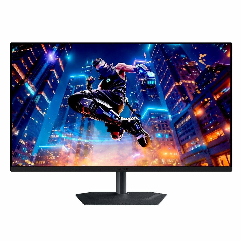 Монитор LCD Gigabyte 31.5" MO32U2 EK QD-OLED 3840x2160 240Hz 0.03ms 178/178 250cd/1000cd 2xHDMI2.1 DisplayPort1.4 3xUSB3.2 USB-C(18Вт) Pivot