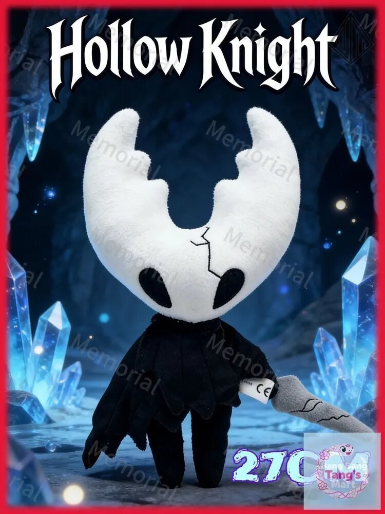 Мягкая игрушка Hollow Knight Путешественника 27CM Персонаж из игры-ночник