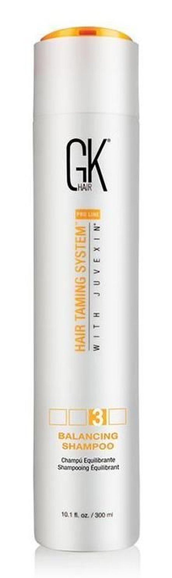 GKhair Мягкий увлажняющий шампунь, придающий блеск волосам Balancing 300 мл