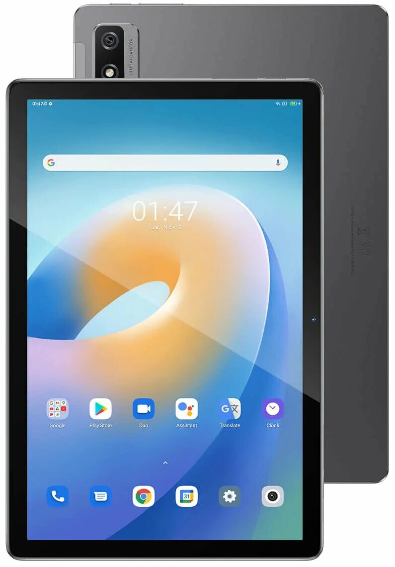 Планшет Blackview Tab 12, Android, LTE, 64ГБ, серый, с чехлом