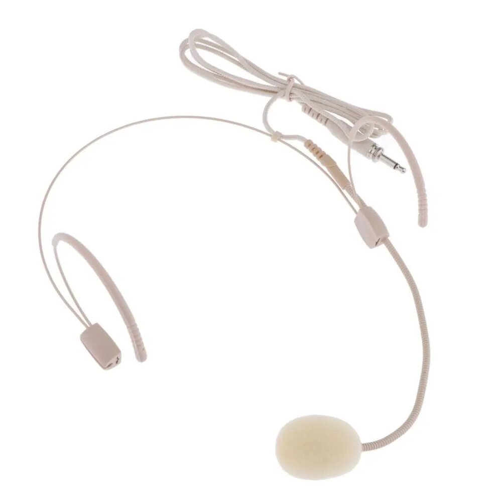 Микрофон игровой (для стриминга) Headset Microphone, бежевый