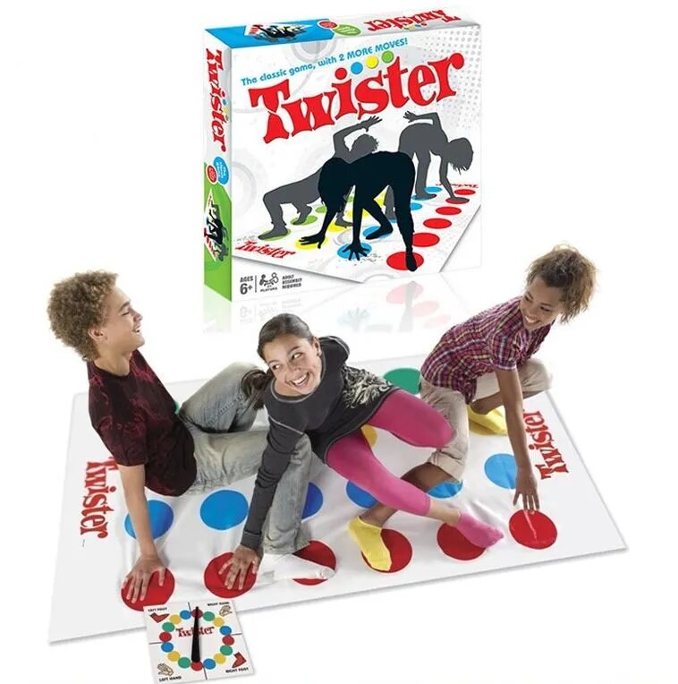 Игры для Twister Твистер Детские развлечения Семейные вечеринки