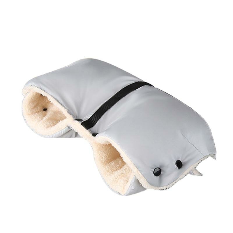 Митенки для детской коляски из полиэстера, Серый