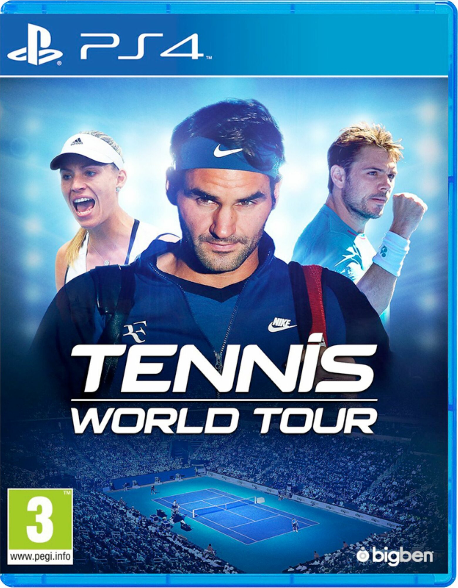 Tennis World Tour (русские субтитры) ( Игра на диске ) (PS4)