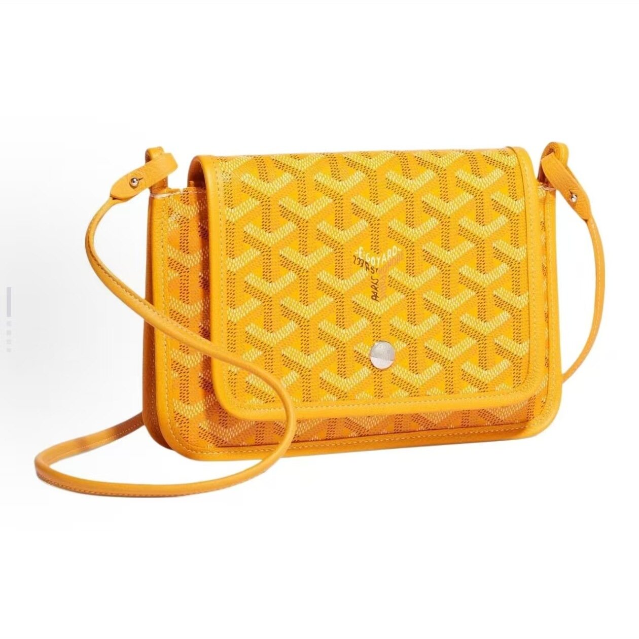 Сумка-конверт Goyard WOC с узором «гусиная лапка», Y-образная трехслойная сумка-клатч с полноцветным принтом, сумка на плечо и через плечо.