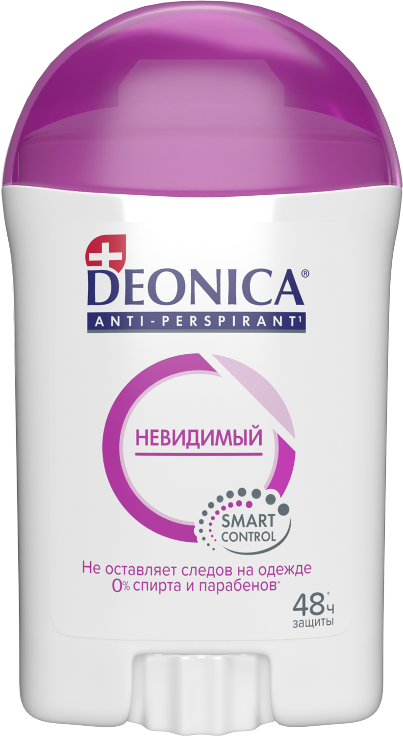 Дезодорант-антиперспирант женский DEONICA Невидимый, стик ,40 мл