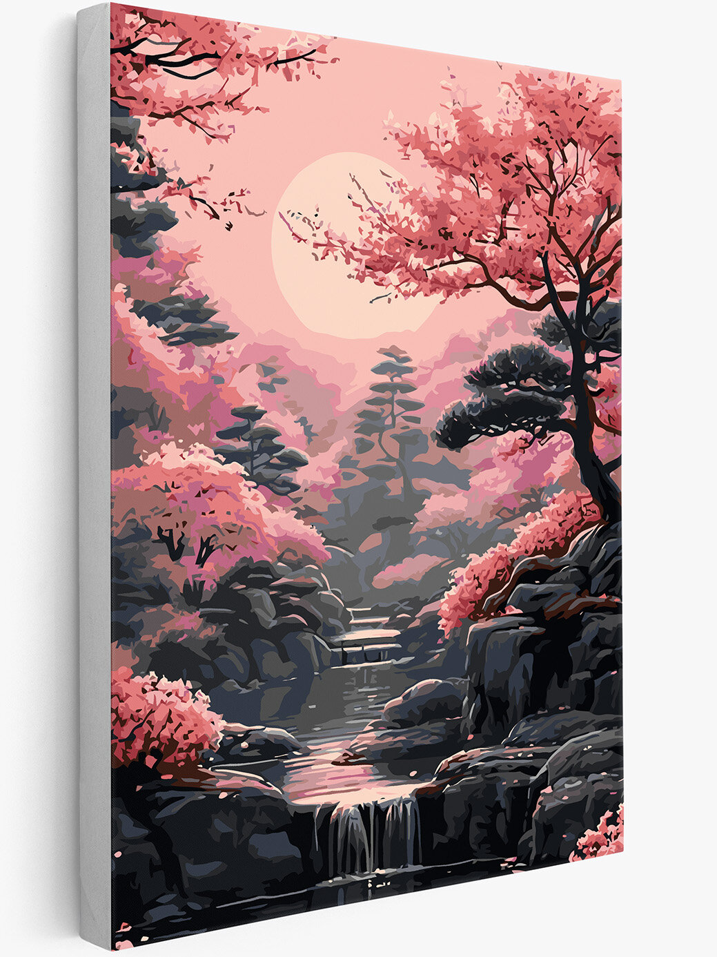 Картина по номерам сакура