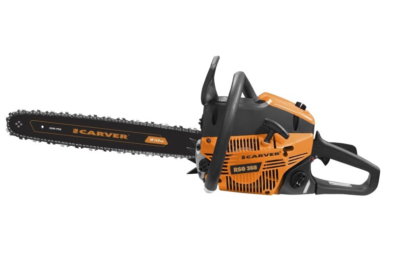 Бензопила CARVER RSG 358 картон (18", цепь PROFI 0,325-1,5-72зв.)